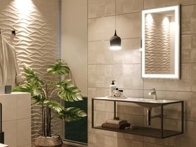 Zrcadlo do koupelny s LED osvětlením M1 premium