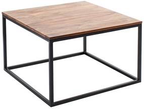 OnaDnes -20% Moebel Living Masivní sheeshamový konferenční stolek Giraco 70x70 cm