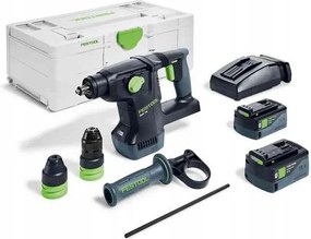 Festool Akumulátorová vrtací kladivo s funkcí kování Khc 18 EB-5,0 Ebi Plus
