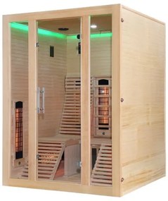 NIKIDO - S Infrasauna OSLO pro 2 osoby, 150x150x200 cm ( J40150 )