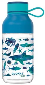 Quokka Plastová láhev Ice Kids s poutkem 430 ml Sea Animals