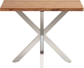 Jídelní stůl s deskou v dubovém dekoru 90x160 cm Argo – Kave Home