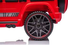 Ramiz Dětské vozidlo Mercedes G63 AMG LIFT, červené