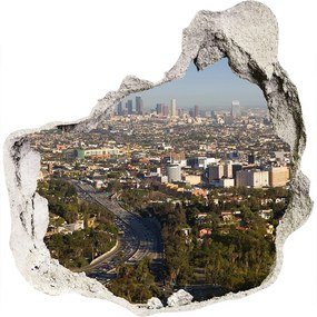 Wallmuralia Fototapeta díra na zeď 3D Los Angeles 75x75 cm