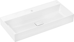 Hansgrohe Xevolos E - Umyvadlo 100x48 cm, bez přepadu, s otvorem pro baterii, SmartClean, bílá 61102450