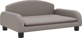 Dětská pohovka taupe 70 x 45 x 30 cm textil 3196361