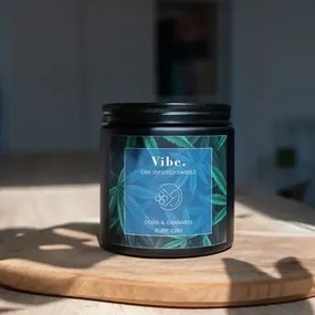 Candle Brothers CBD Vibe Coco  Cannabis / Vonná svíčka / 350 g