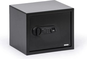 Nábytkový sejf s elektronickým zámkem a čtečkou otisků prstů, 300 x 380 x 300 mm