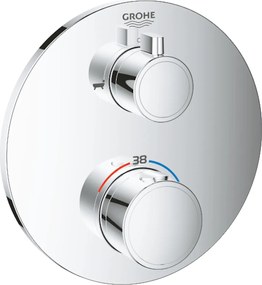 Grohe Grohtherm termostat bez podomítkového tělesa chrom 24077000 G24077000