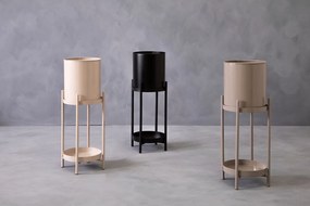 Kovový obal na květináč ø 22 cm Asher – Premier Housewares