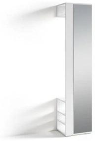 XXXLutz ŠATNÍ PANEL, šedá, bílá, 40/184/35 cm MID.YOU - Šatní panely - 000440005502