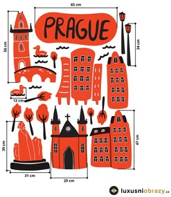 Samolepky na zeď – Praha I.