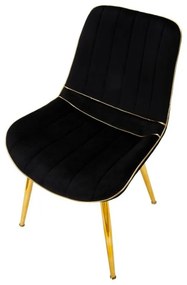 Designová jídelní židle Dandelion černá