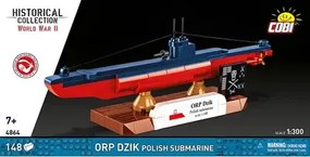 COBI 4864 Ponorka ORP Dzik (II WW) / 148 kostek / 1:300 / od 7 let