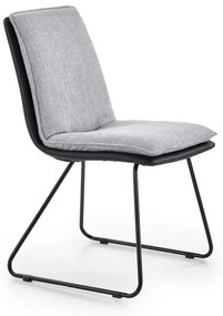 ImportWorld Jídelní židle F326, tmavě šedá, černá