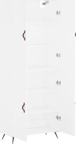 vidaXL Skříň highboard 69,5 x 34 x 180 cm kompozitní dřevo [3195651] Barva: hnědý dub