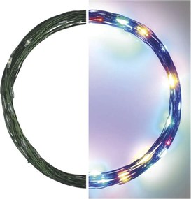 EMOS LED vánoční nano řetěz zelený, multicolor 4m D3AM01