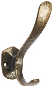 IB LAURSEN Kovový háček Double Hook Gold, zlatá barva, kov