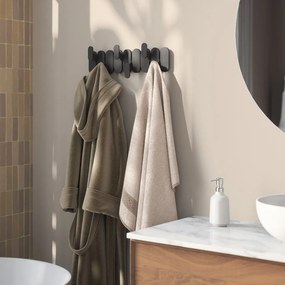 Matně černý ocelový nástěnný věšák 16 cm Tempo – Umbra