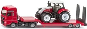 SIKU Auto tahač MAN s traktorem Steyr 1764 / Model 1:87 / Kov + plast