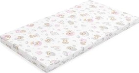 Dětská pěnová matrace New Baby STANDARD 120x60x6 cm koala růžová
