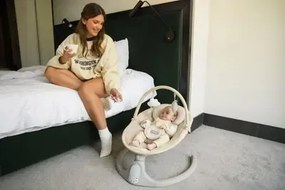 MoMi KENANI Elektrické houpátko béžové