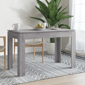 vidaXL Jídelní stůl 120 x 60 x 76 cm dřevotříska [800759] Barva: šedá sonoma