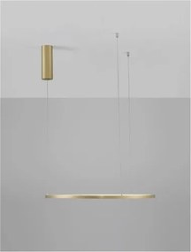Závěsné LED svítidlo NOVA LUCE TARQUIN 37W 3000K 9345602 stmívatelné Triac