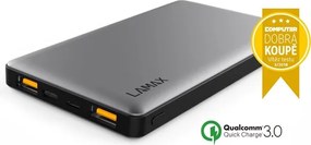 LAMAX 10000 mAh Quick Charge Černá