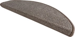 Vopi Nášlapy na schody Messina hnědá půlkruh, samolepící - 24x65 půlkruh (rozměr včetně ohybu)