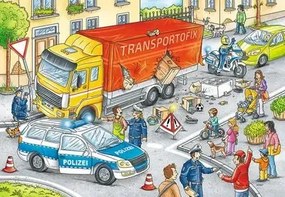 Ravensburger Hasiči - 2x24 dílků / od 4 let