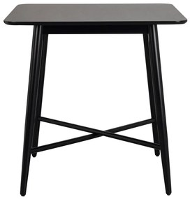 Černý kaučukový barový stůl Rowico Bolat