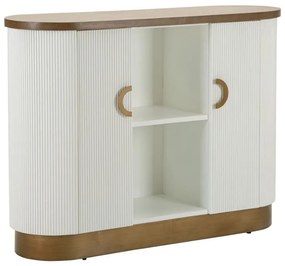 Designová komoda Tahigwa 121 cm bílá