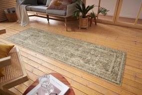 Nouristan - Hanse Home koberce Kusový koberec Cairo 105592 Luxor Black Cream – na ven i na doma - 80x120 cm