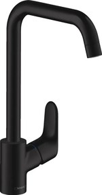 Hansgrohe Focus M41, dřezová baterie 260, černá matná, 31820670
