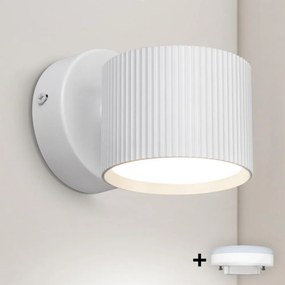BRILAGI - LED RGB Stm. nástěnné bod. sv. STRIPY 1xGX53/14W/230V Wi-Fi Tuya bílá