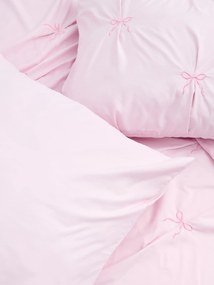 Sinsay - Povlečení s motivem mašlí - pastelová růžová