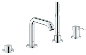 Grohe Essence New - čtyřotvorová páková vanová baterie, chrom 19578001