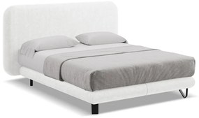 Bílá boxspring postel 160x200 cm Ilima – Makamii
