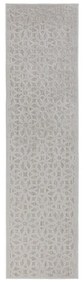 Šedý venkovní koberec běhoun 230x66 cm Argento - Flair Rugs