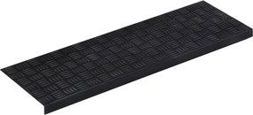 Nášlapy na schody 5 ks 25 x 75 cm guma 155634