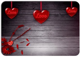 Valentýnské prostírání - 003, Love