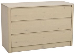 ROWICO Dřevěná komoda MELSTONE 110x45 cm světlá