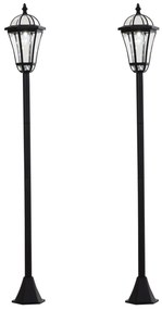 Solární zahradní LED lucerny 2 ks B30-005