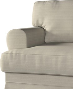 Potah na křeslo IKEA Ekeskog barva béžová látka pletený vzor