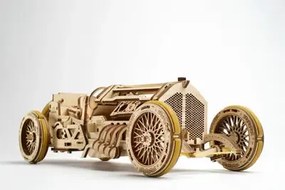 Ugears 3D dřevěné mechanické puzzle U9 Auto (Grand Prix) / od 14 let /