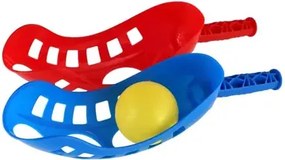 TEDDIES Sada na chytání míčků / Sportovní hra / 2 chytací koše + míček