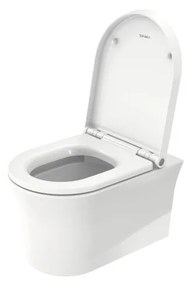 Duravit White Tulip - Závěsné WC 370x540 mm HygieneFlush, Rimless, bílá 2576092000