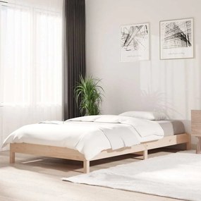vidaXL Stohovatelná postel 90 x 200 cm masivní borovice [820392] Barva: Přírodní