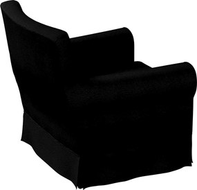 Potah na křeslo IKEA Ektorp Jennylund barva černá látka pletený vzor
